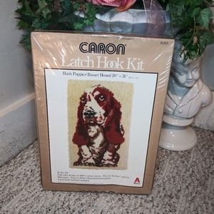 Vintage | Accents | Vintage 978 Caron Hush Puppies Basset Hound Latch ...